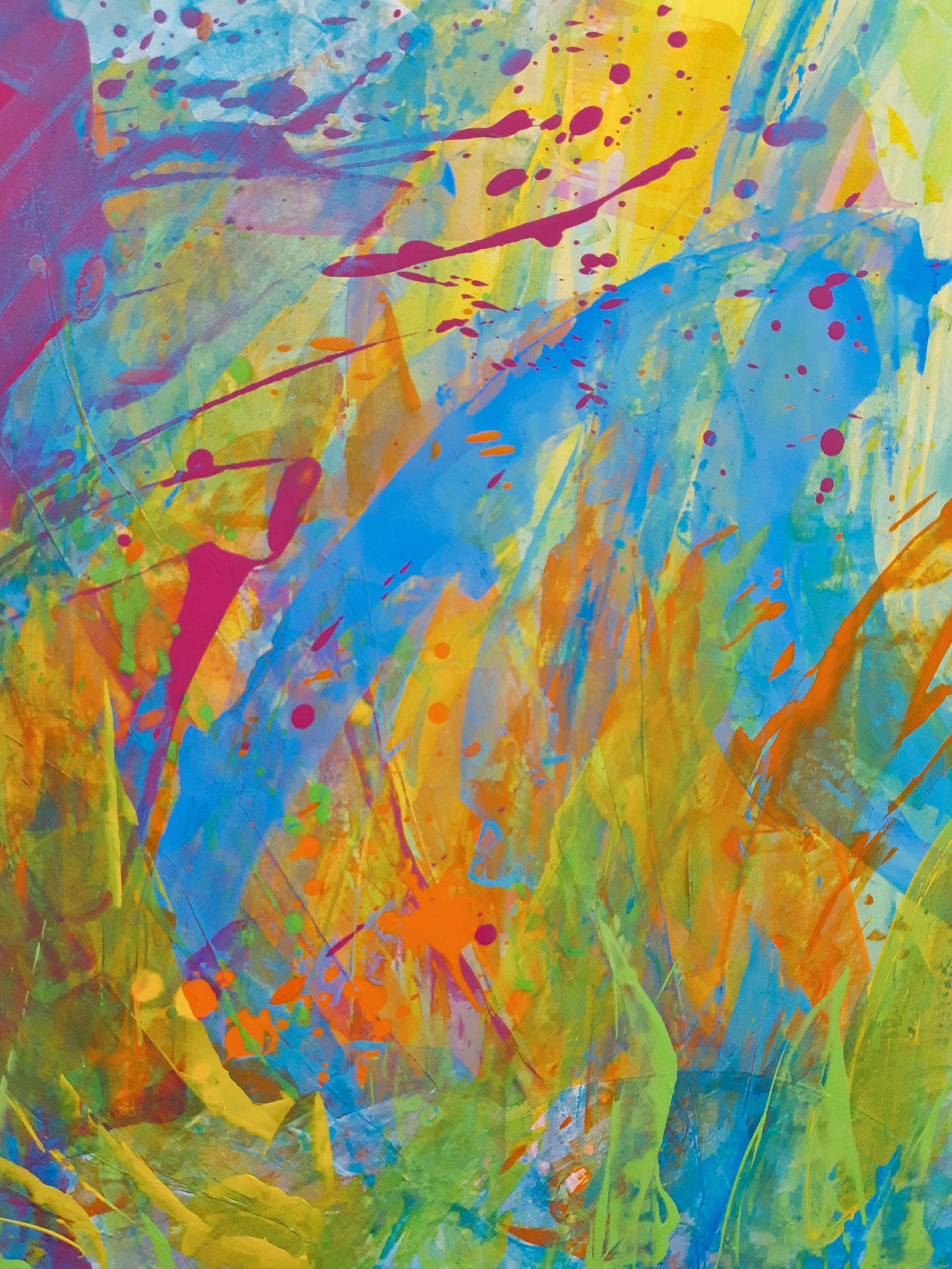 Abstract Picture/abstract Art/unique/canvas Picture/modern - Etsy UK