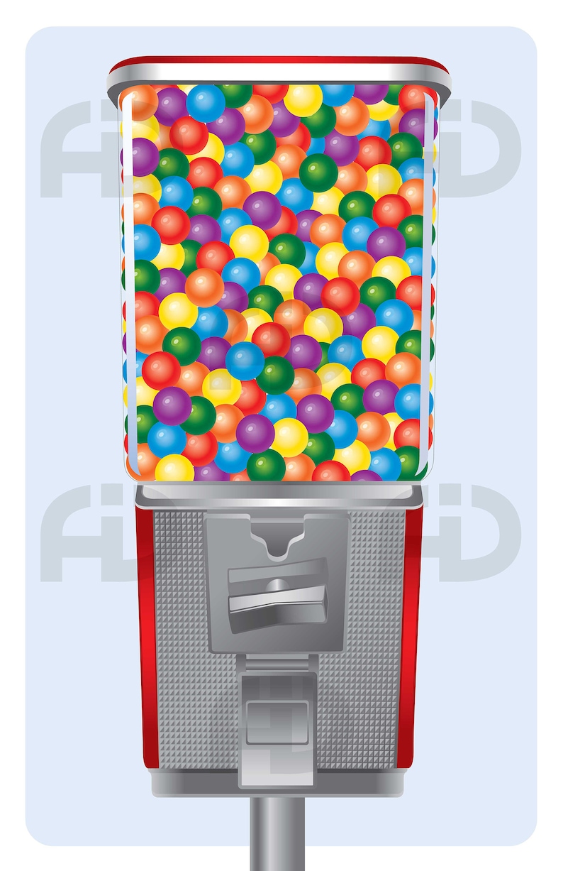 Gumball Machine 1, Gumballs, Machine, Bubble Gum Balls, Colorful, Candy ...