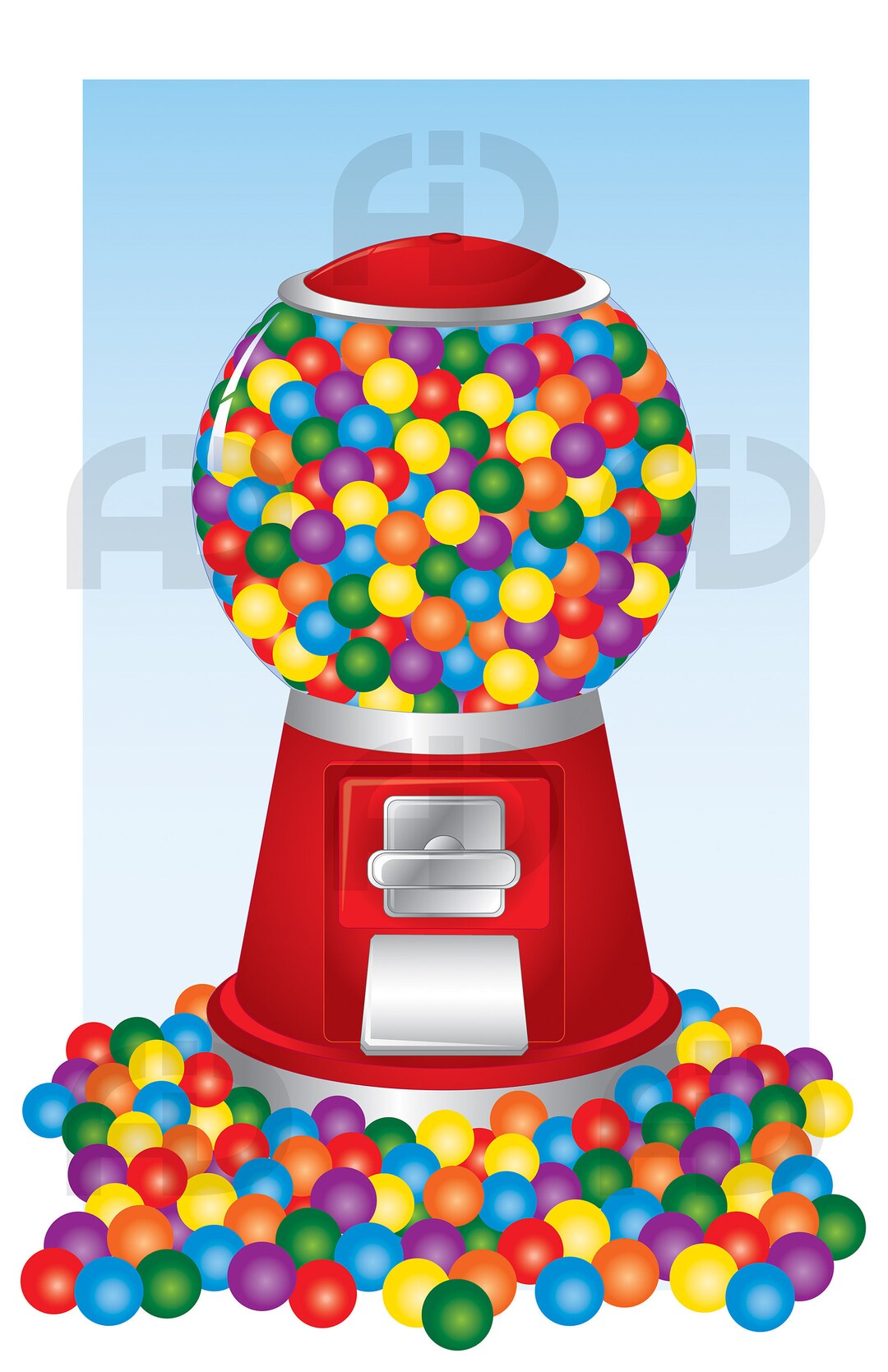 Bubblegum Machine 2, Gumballs, Machine, Bubble Gum Balls, Colorful ...
