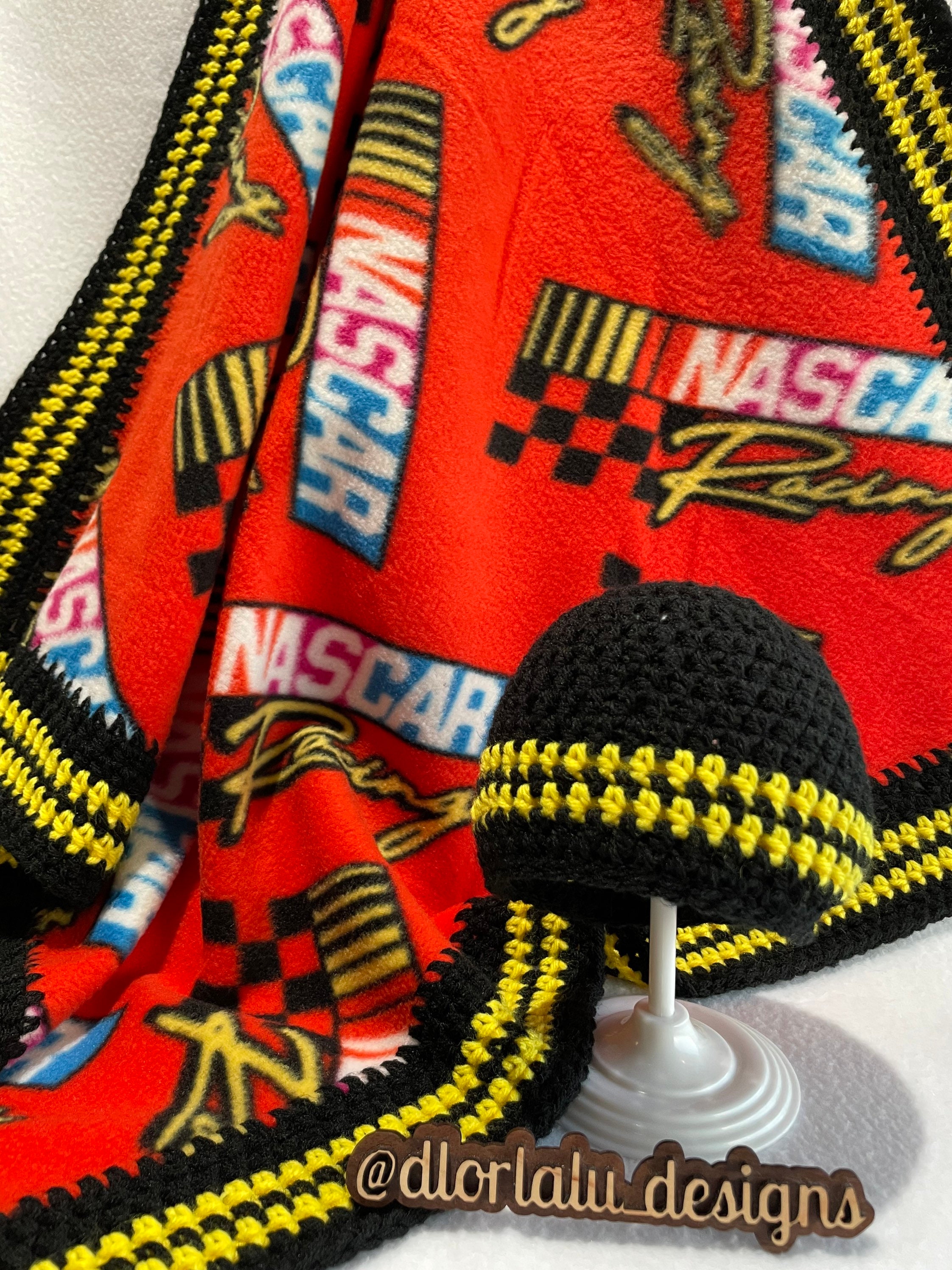 NASCAR Baby Blanket, Racing Blanket, NASCAR Baby, Newborn Sports ...