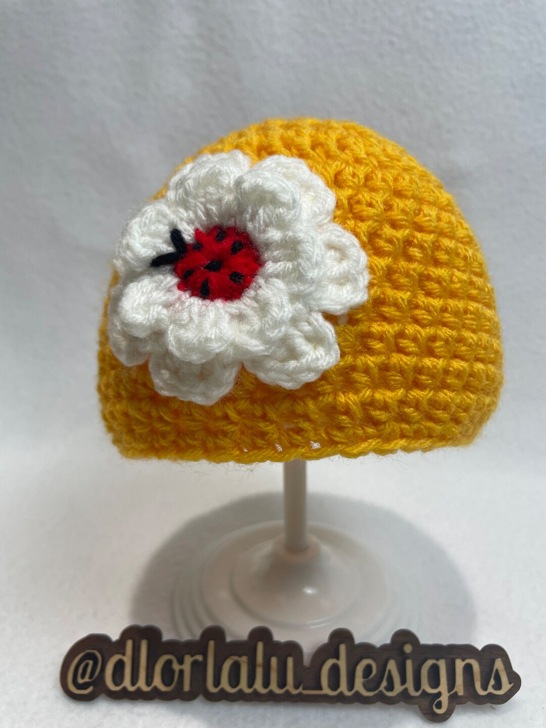 Ladybug Beanie, Choice of Size and Color, Made to Order - Etsy