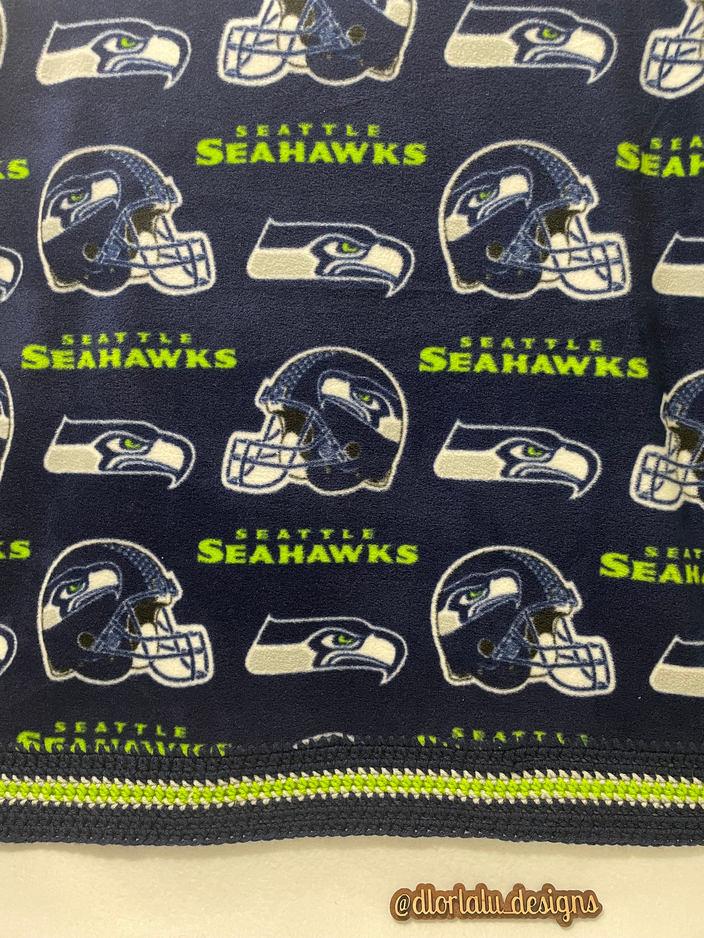 Seattle Seahawks Baby Blanket, Baby Shower Gift, Sports, Made to Order ...