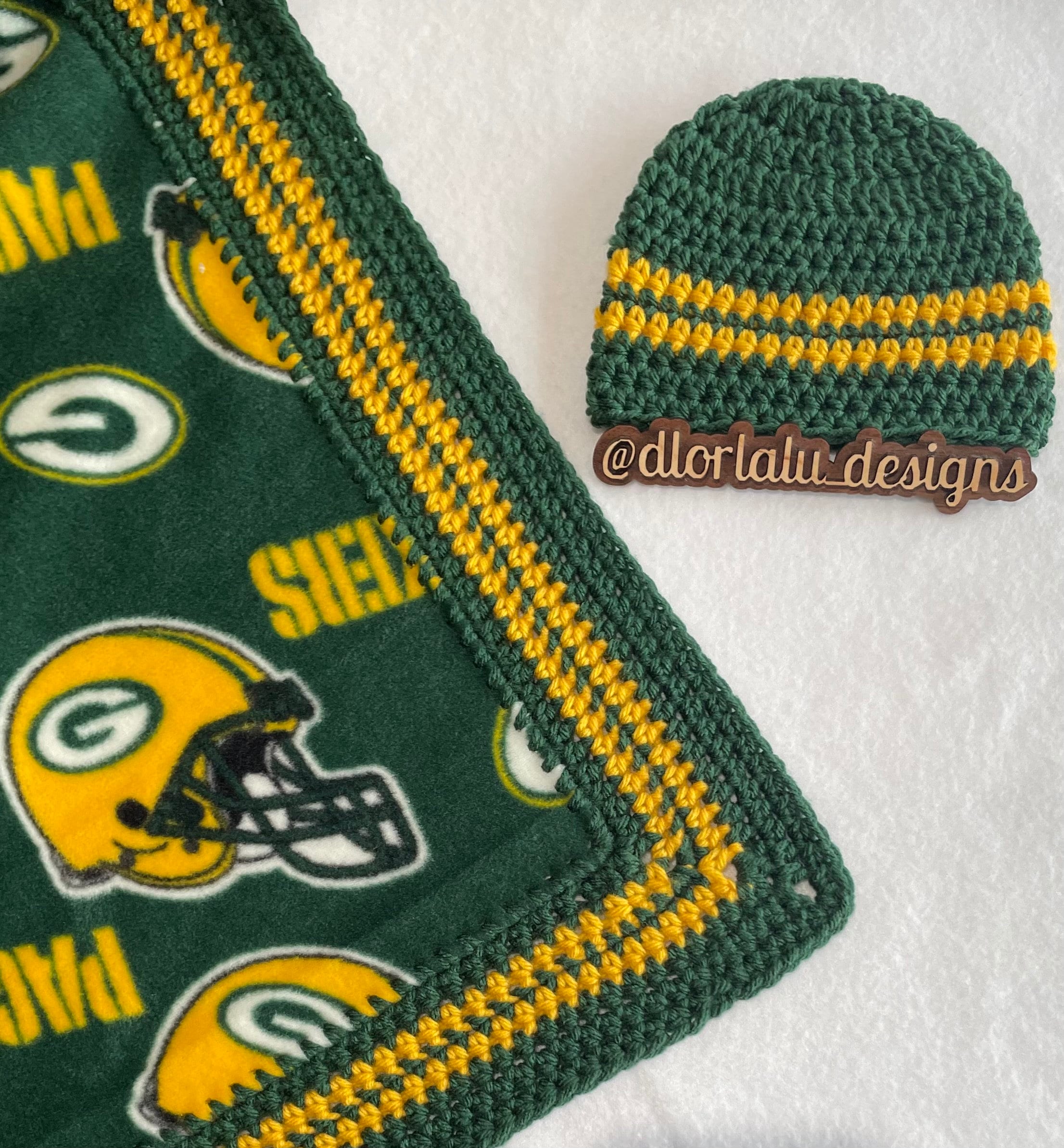 Green Bay Packers Baby Blanket Packers Football Cheeseheads - Etsy