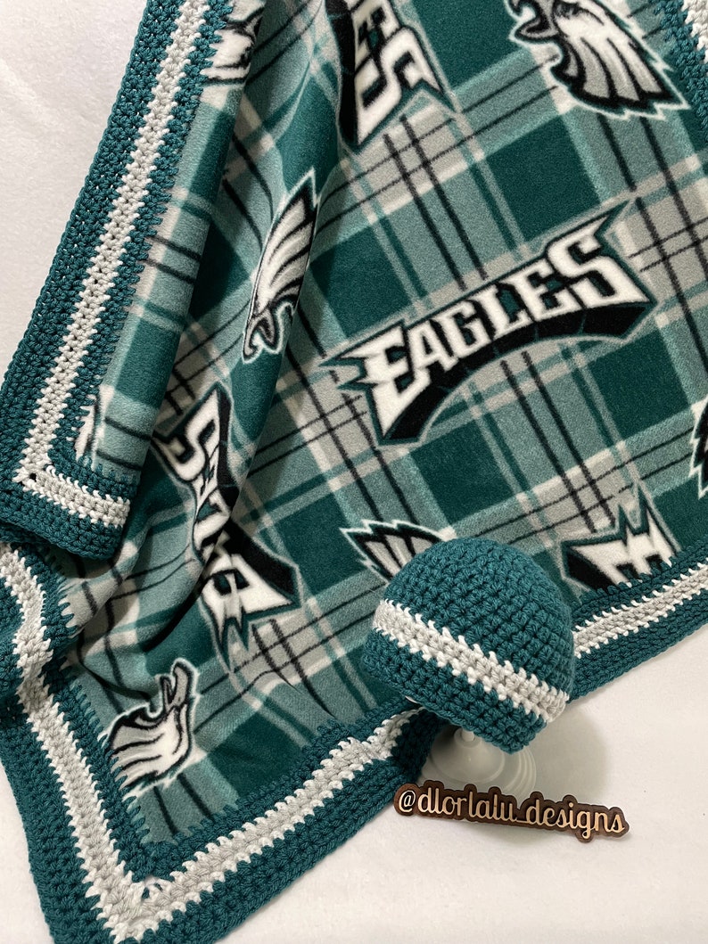 Philadelphia Eagles Baby Blanket Football Baby Shower Gift - Etsy