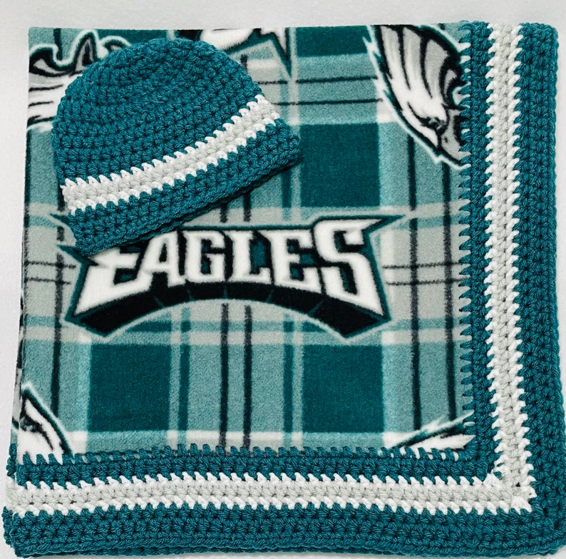 Philadelphia Eagles Baby Blanket Football Baby Shower Gift - Etsy