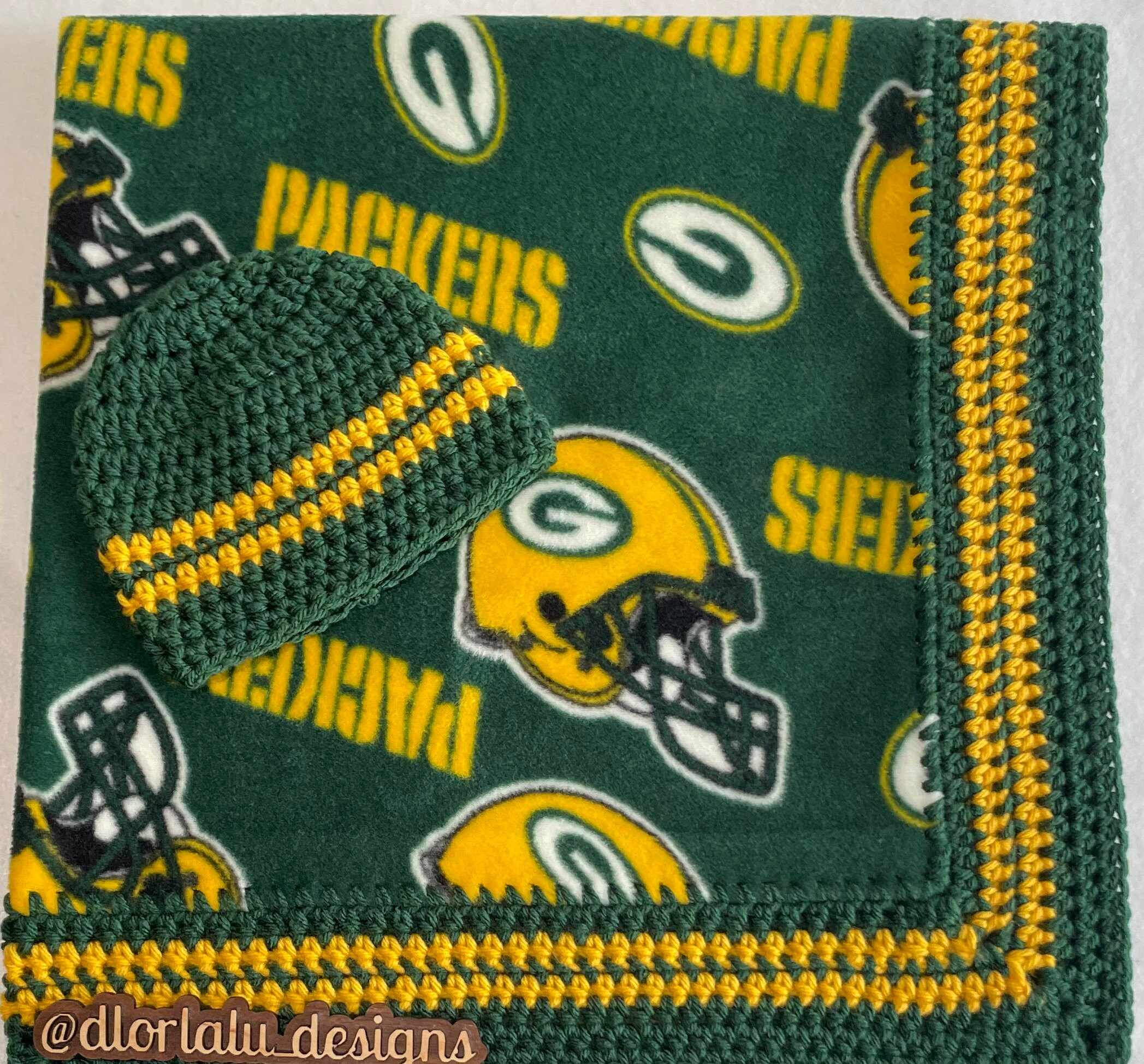 Green Bay Packers Baby Blanket Packers Football Cheeseheads - Etsy
