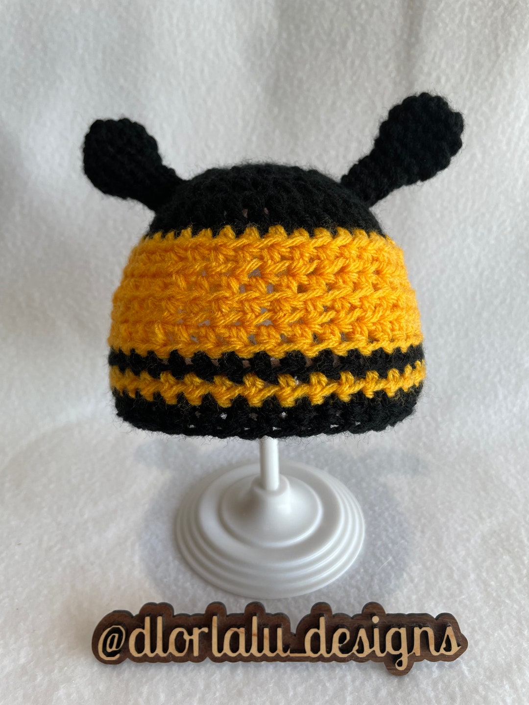 Bumble Bee Beanie, Choice of Size, Made to Order - Etsy