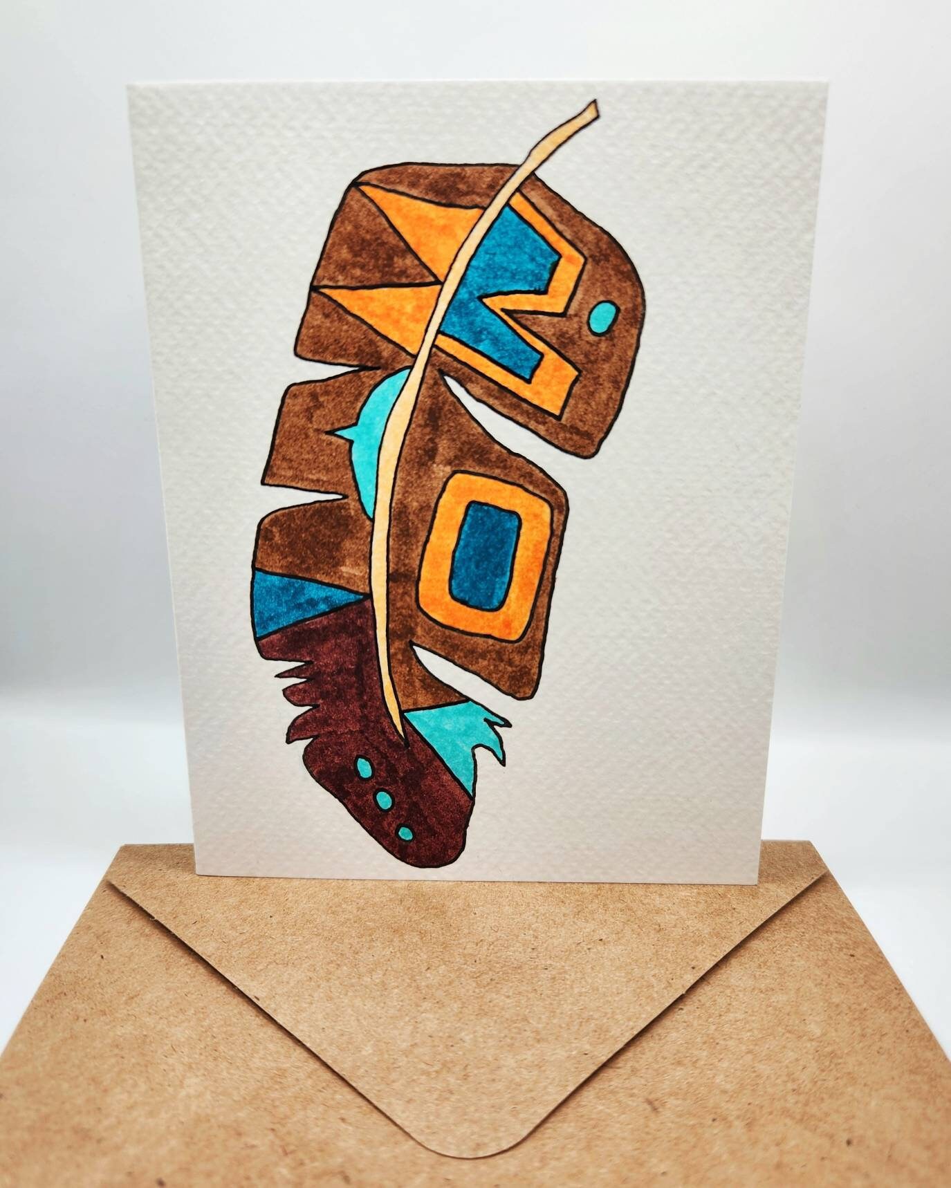 Native American Inspired Cards - Etsy