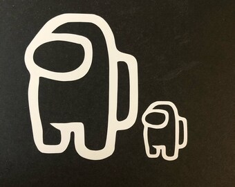 Among Us Car Decal | Etsy