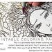Mavka Printable Fairy Girl Coloring Page for Adult Spring - Etsy