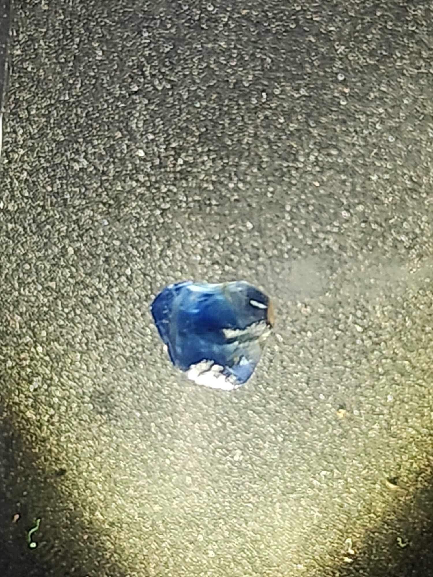 Rare Aussie Treasure: Round Blue/white Gem Rough From Central QLD ...