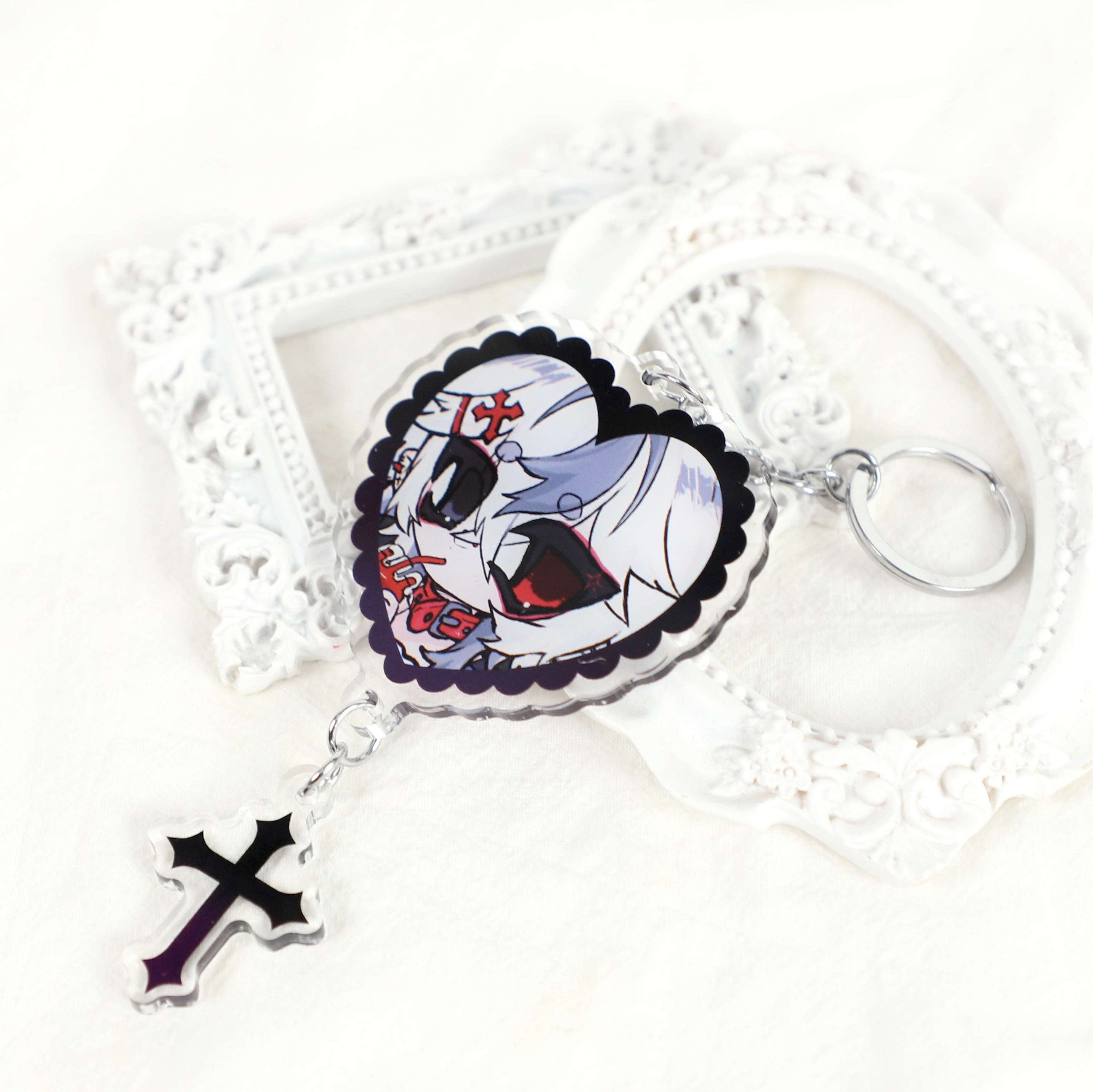 Kyupimaru Vampire Connection Clear Acrylic Charm READ Description - Etsy