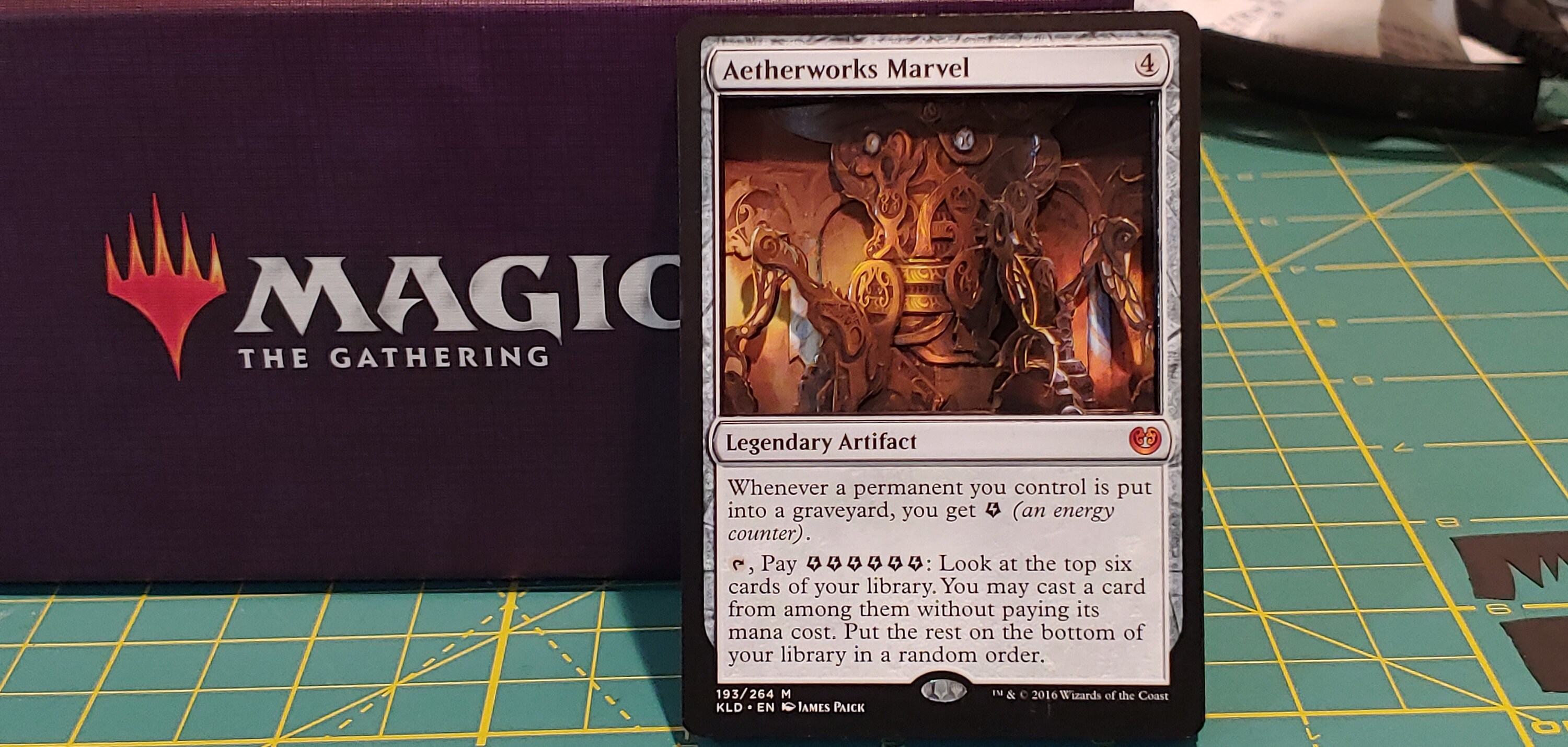 MTG 3d alter: Aetherworks Marvel | Etsy