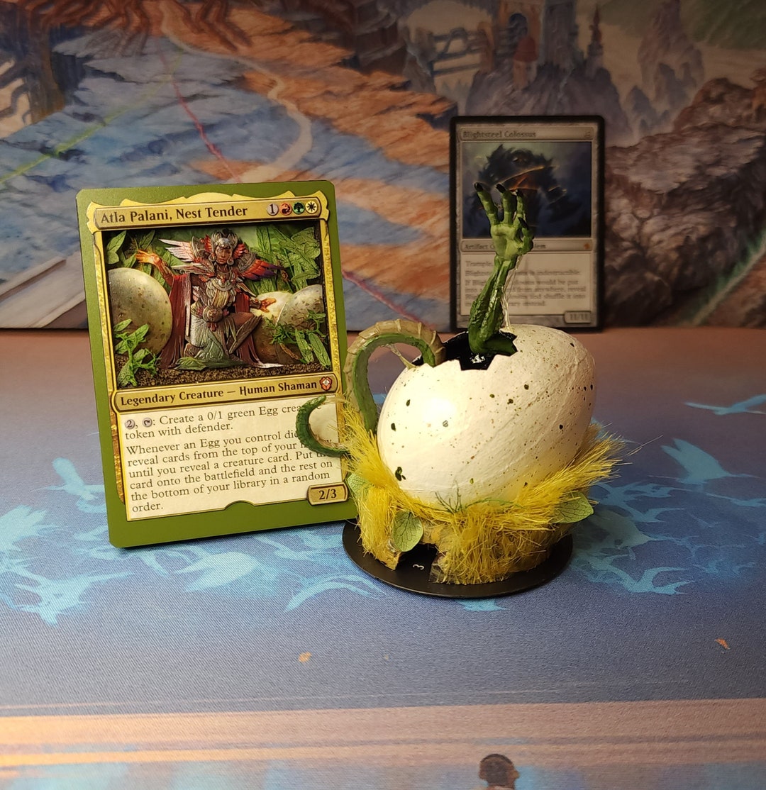 3D Alter of Atla With Egg Token - Etsy