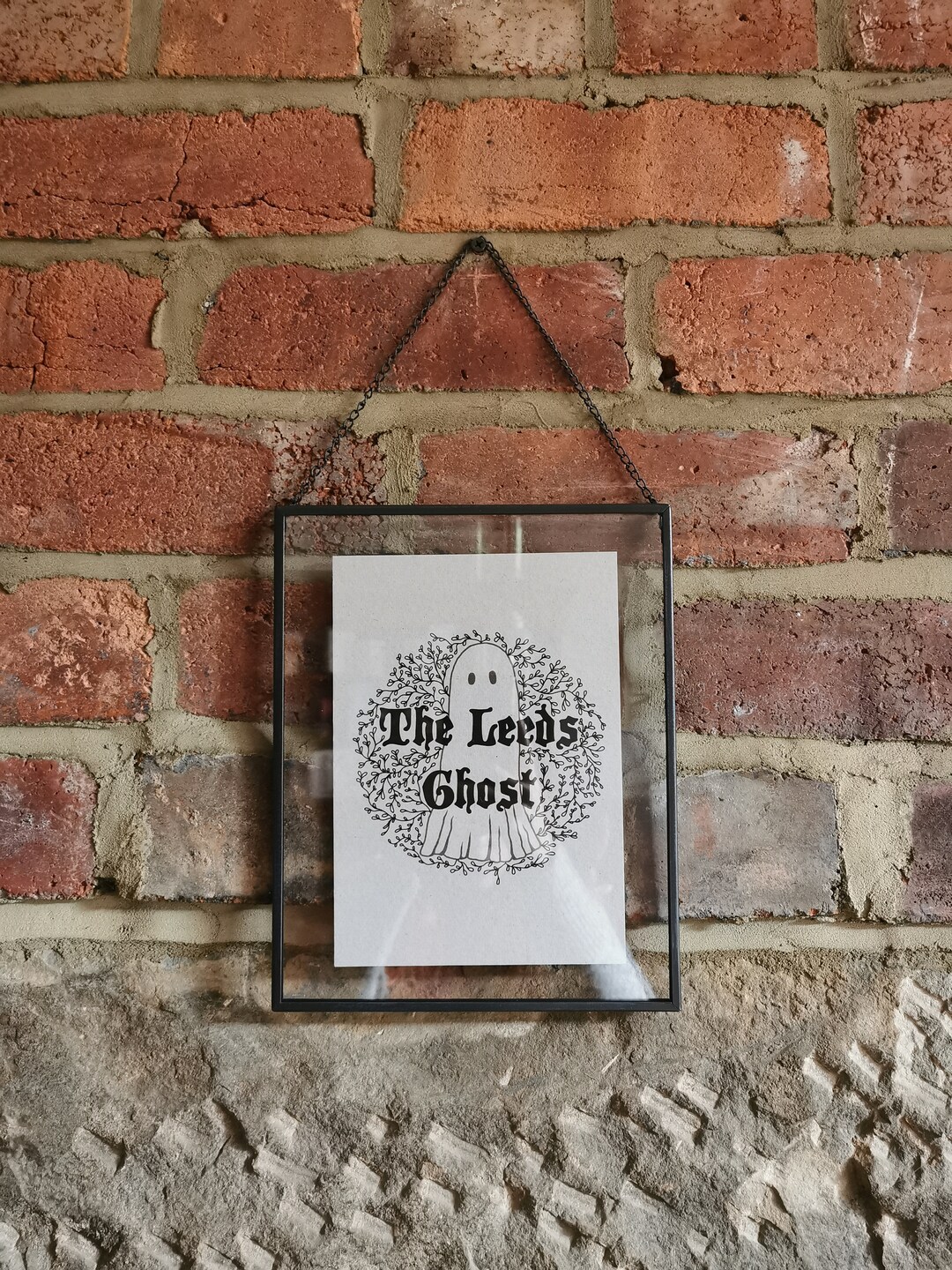 It's Spooky Season: the Leeds Ghost, 100% Recycled A5 Print - Etsy UK