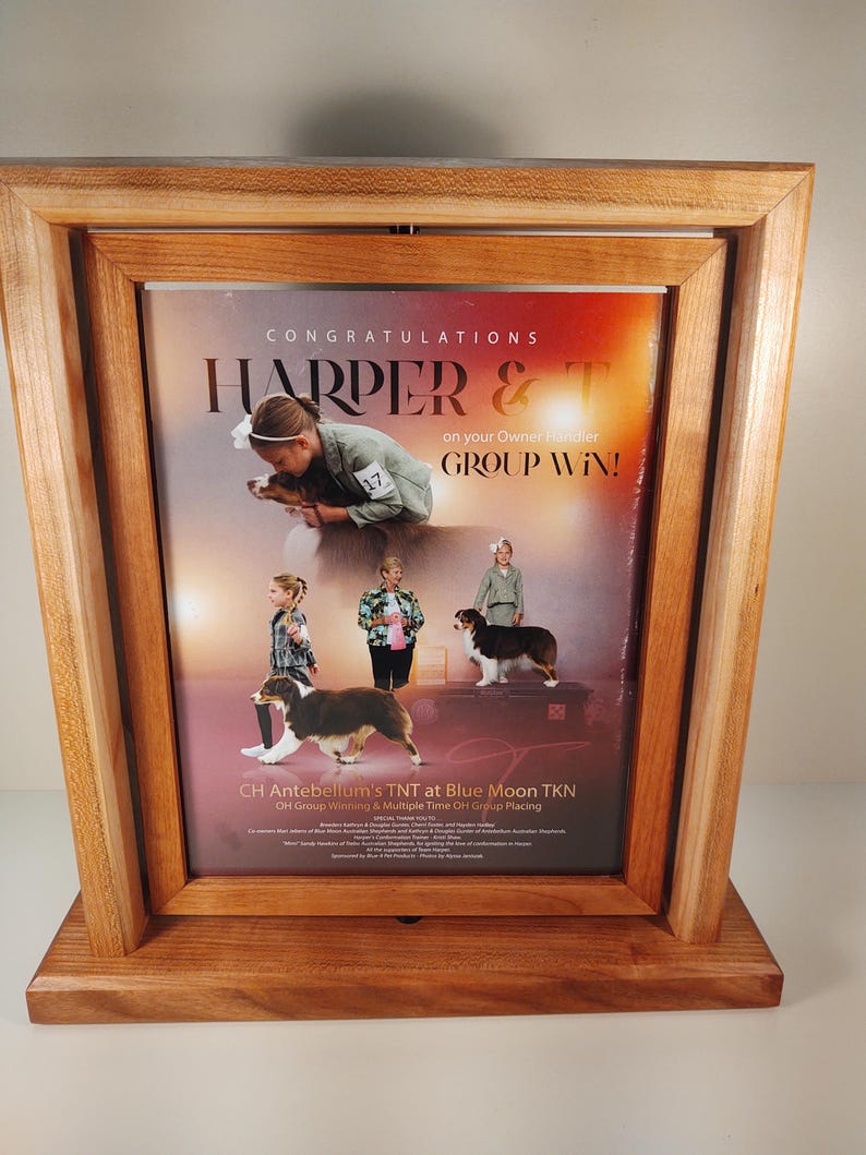 Wooden Magazine Display Frame - Etsy