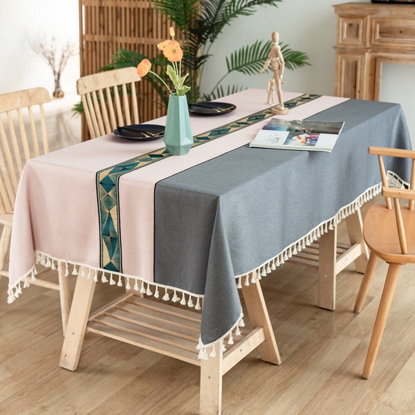 Modern Tablecloth - Etsy