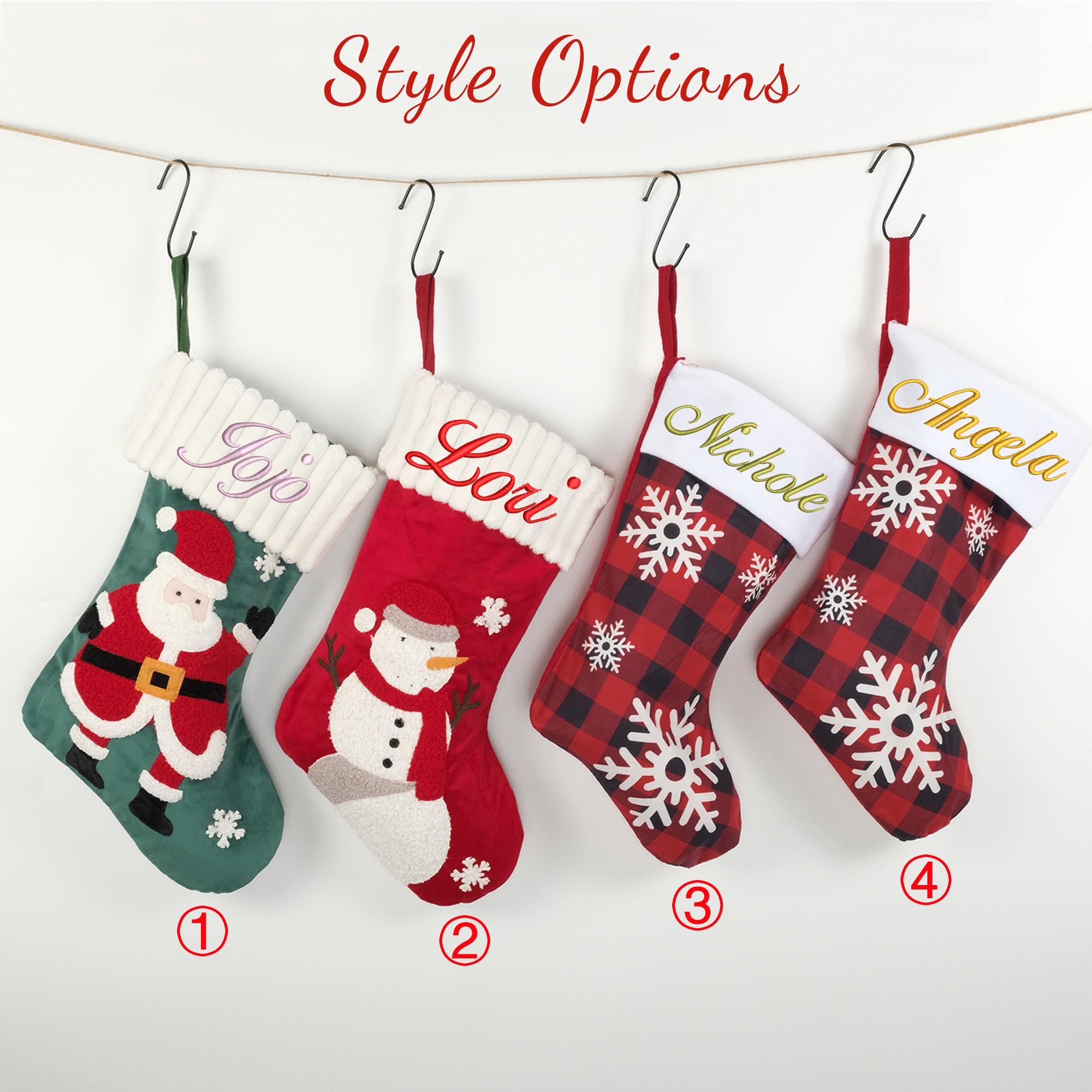 Personalized Christmas Stockings - Custom Stockings With Names ...