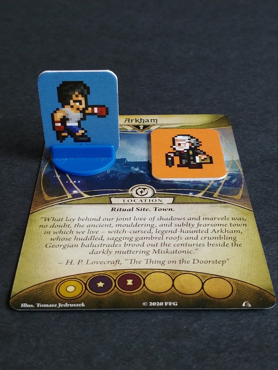 Arkham Fantasy 16-bit Pixel Art Minicards for Arkham Horror: - Etsy