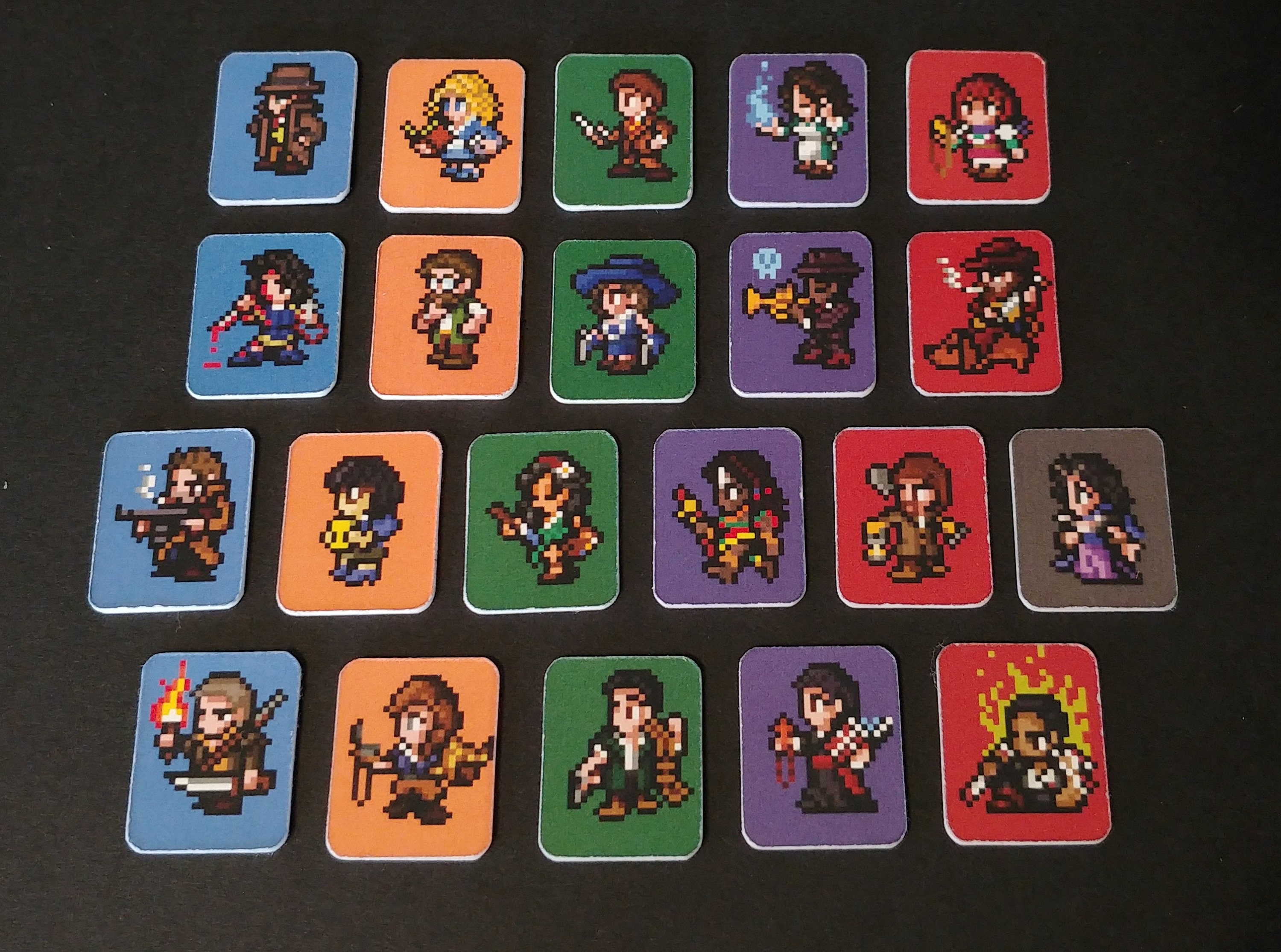 Arkham Fantasy - 16-bit Pixel Art Minicards for Arkham Horror: the Card ...