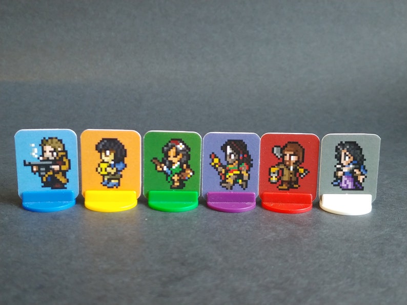 Arkham Fantasy 16-bit Pixel Art Minicards for Arkham Horror: - Etsy