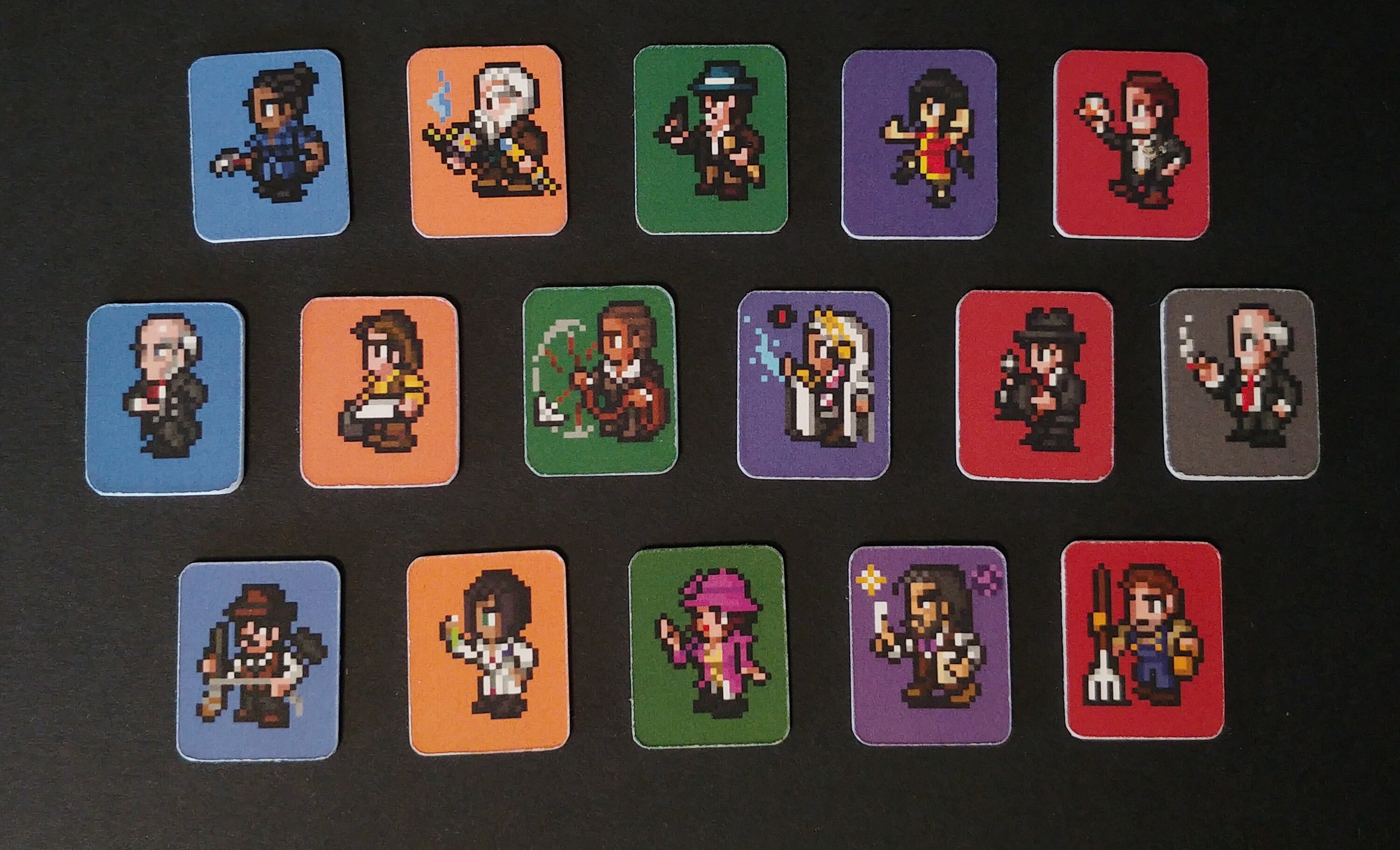 Arkham Fantasy - 16-bit Pixel Art Minicards for Arkham Horror: the Card ...