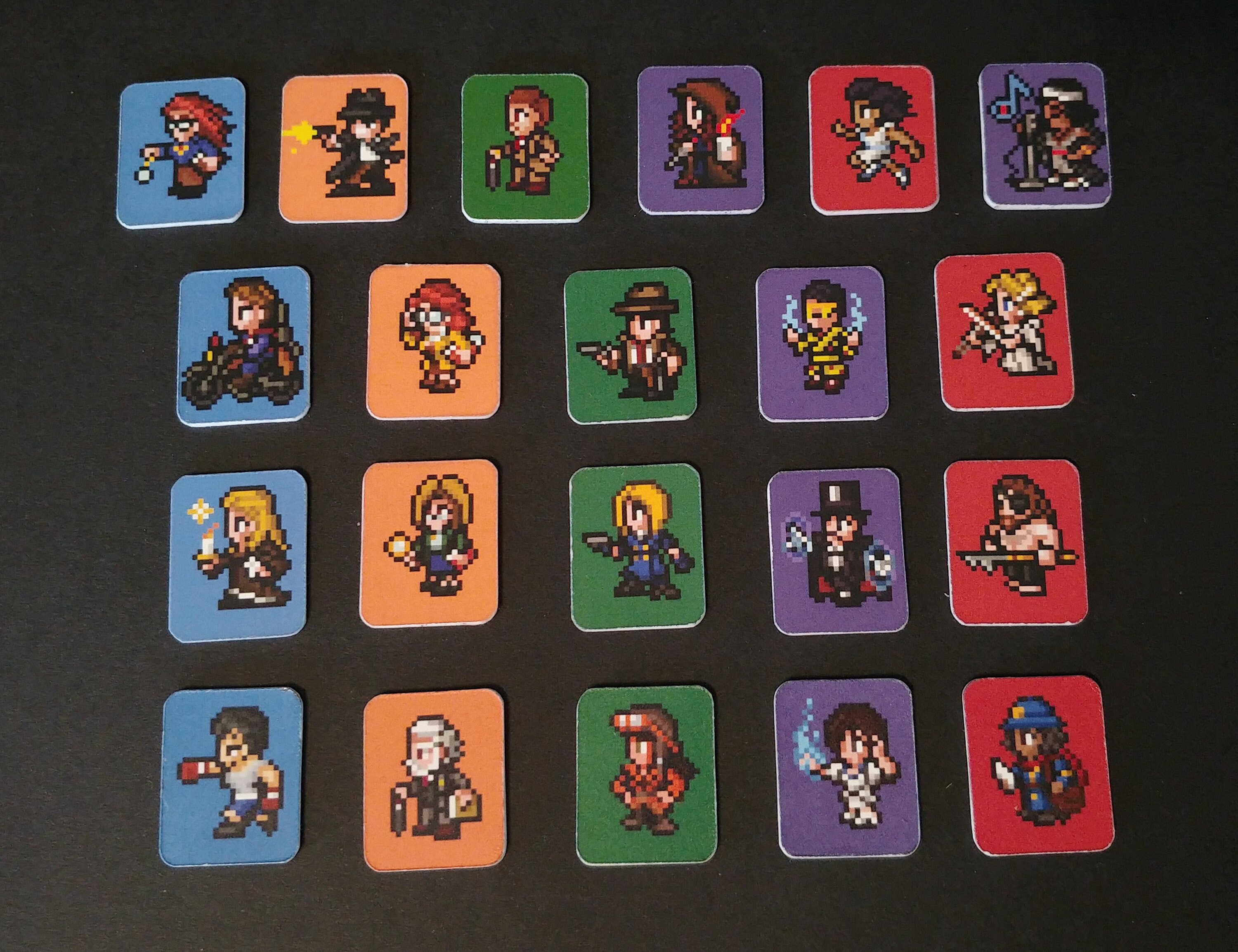 Arkham Fantasy - 16-bit Pixel Art Minicards for Arkham Horror: the Card ...