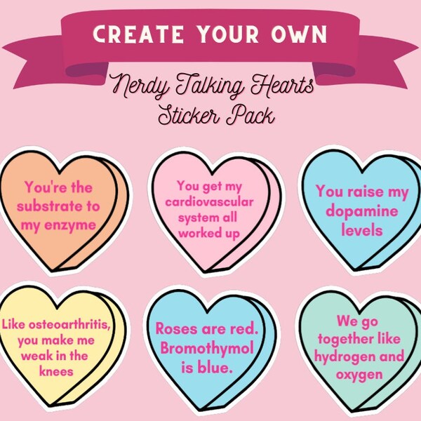 Science Valentine - Etsy