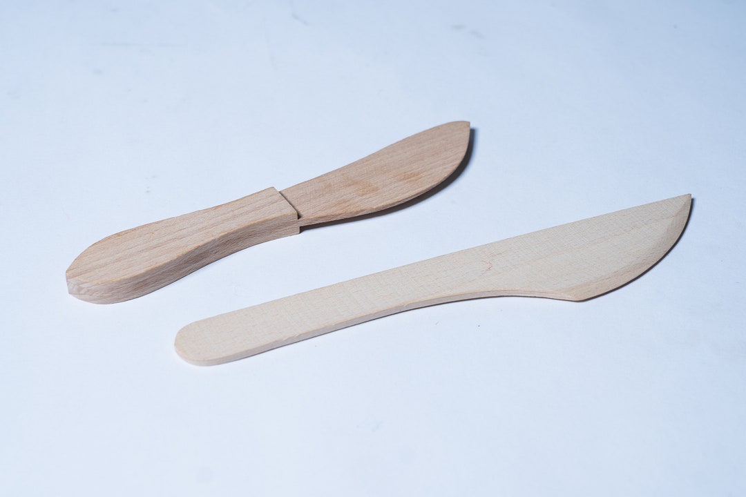 Wooden Knife for Heuristic and Roleplay. Wooden Kitchen Utensils. - Etsy