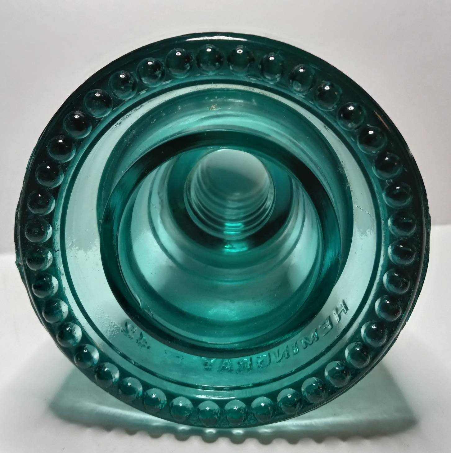 Antique Green Glass Insulators Hemingray - Etsy