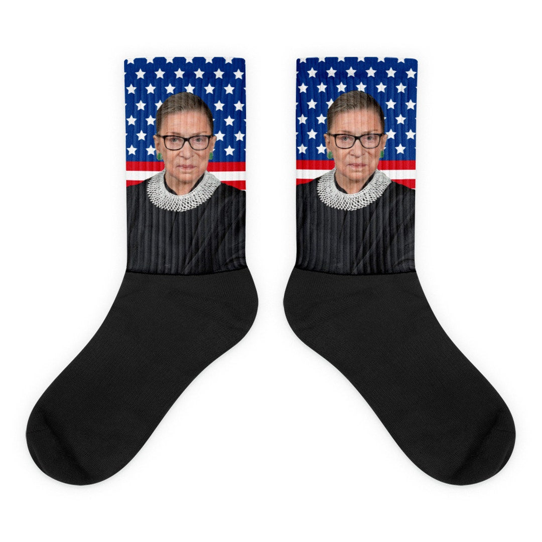 Ruth Bader Ginsburg Socks - Etsy
