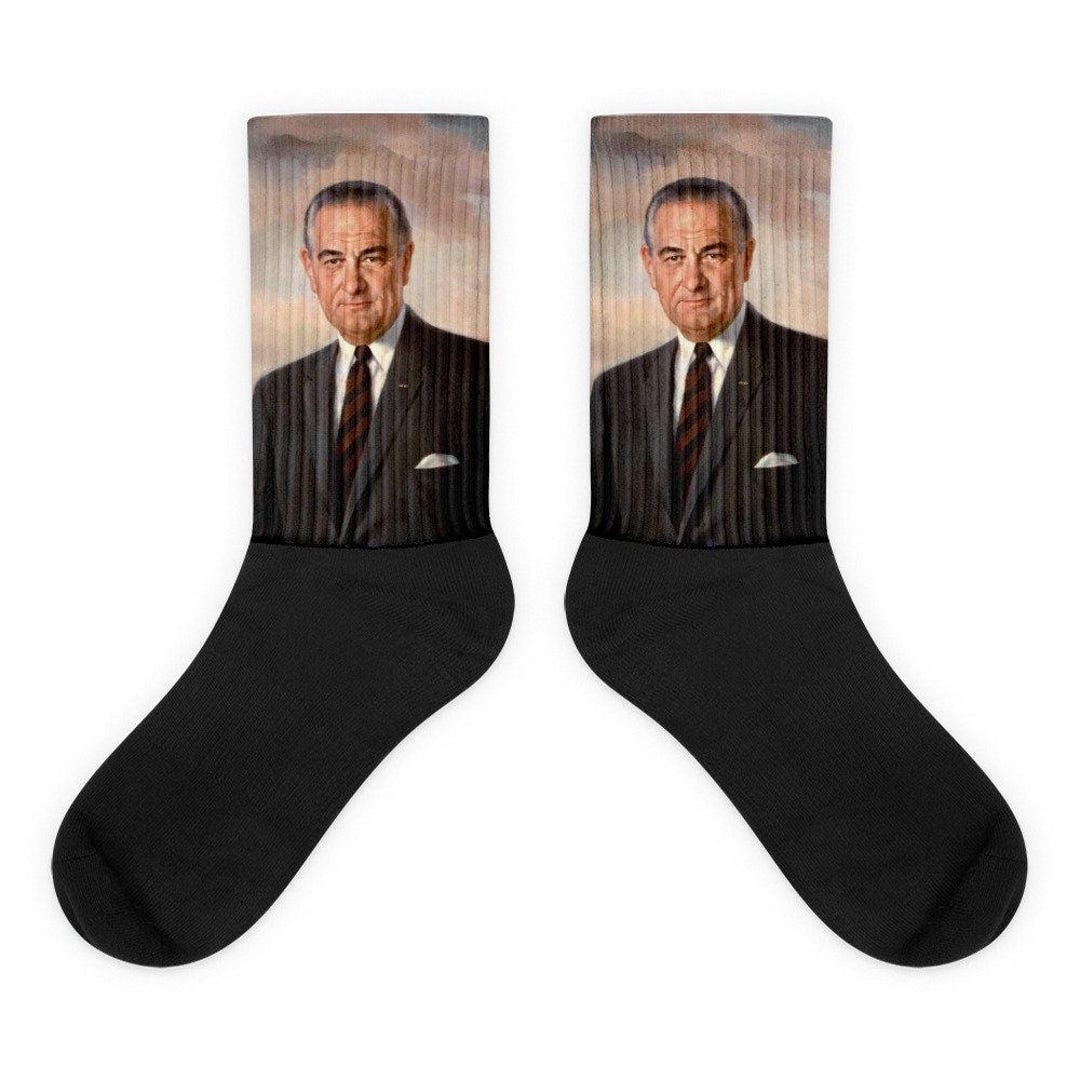 Lyndon B. Johnson Socks - Etsy
