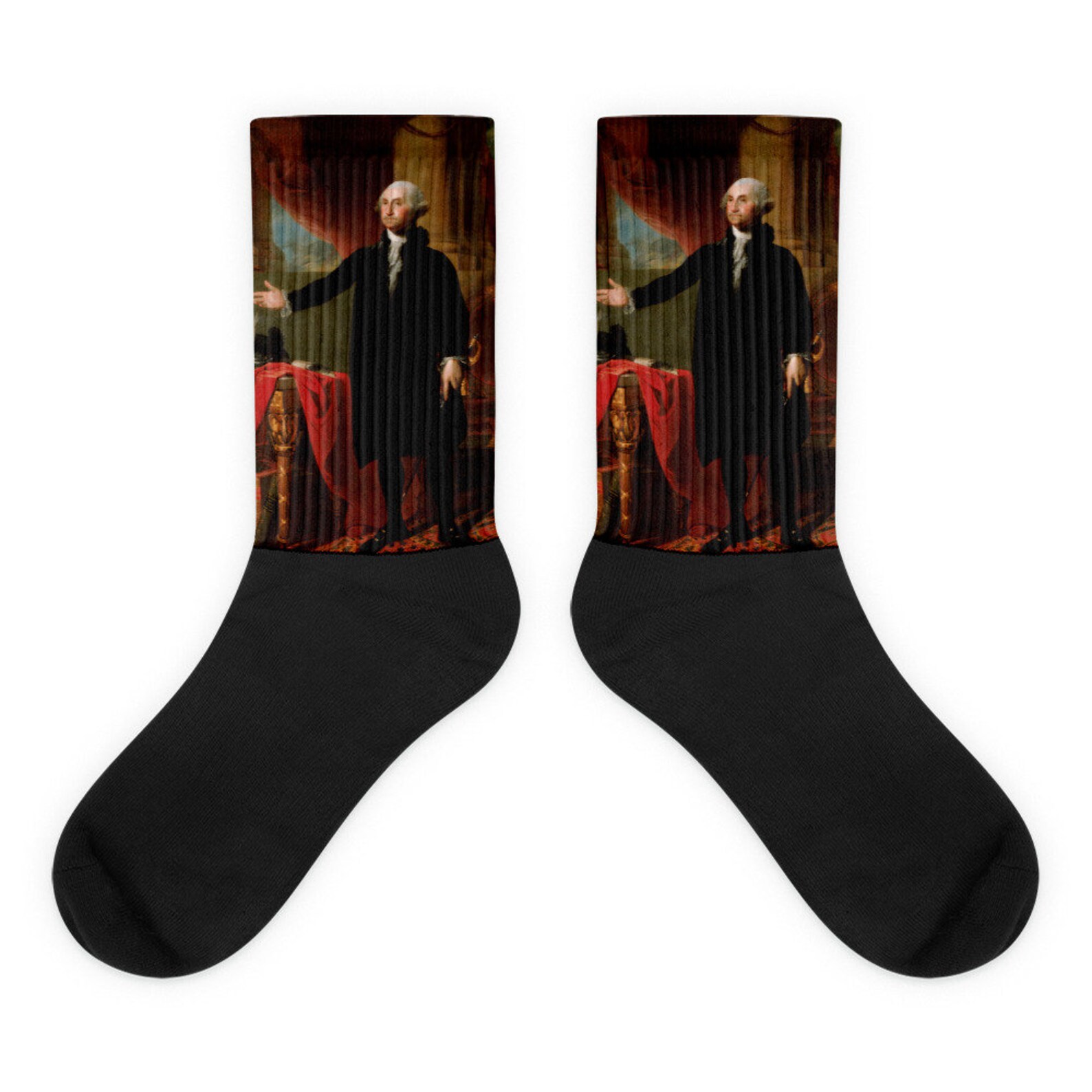 George Washington Socks - Etsy