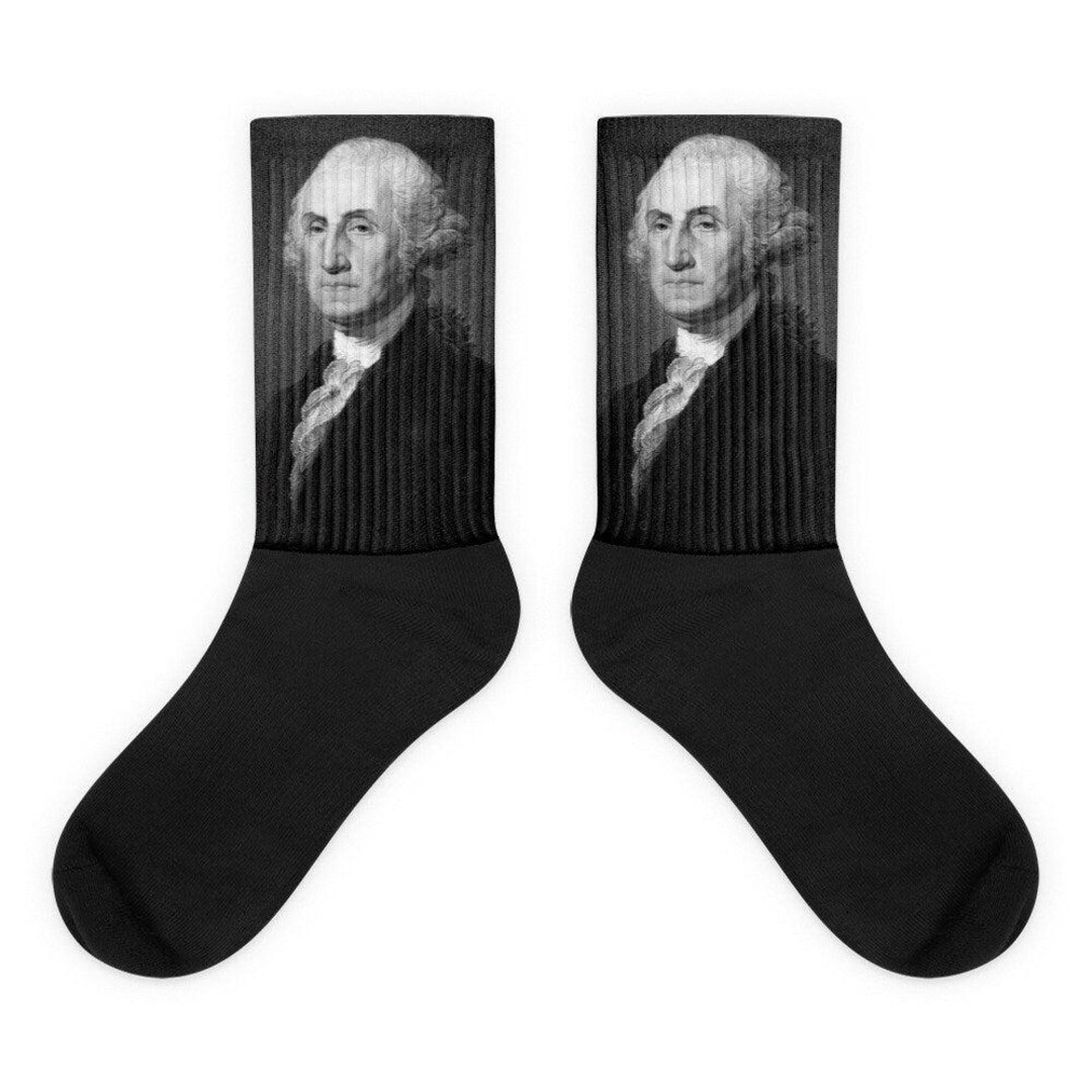 George Washington Socks - Etsy