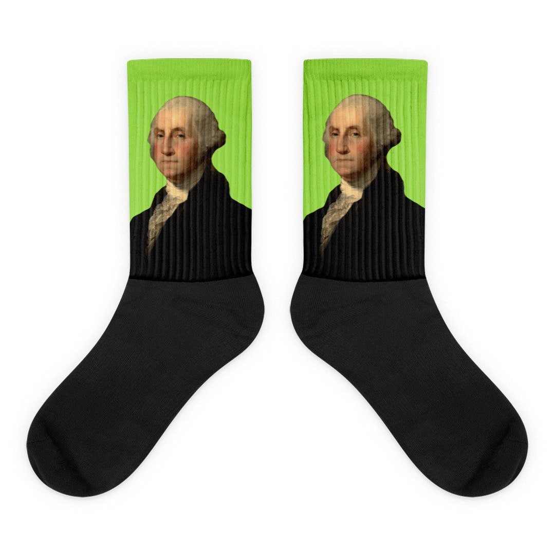 George Washington Socks - Etsy