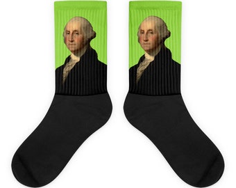 George Washington in Space Socks - Etsy