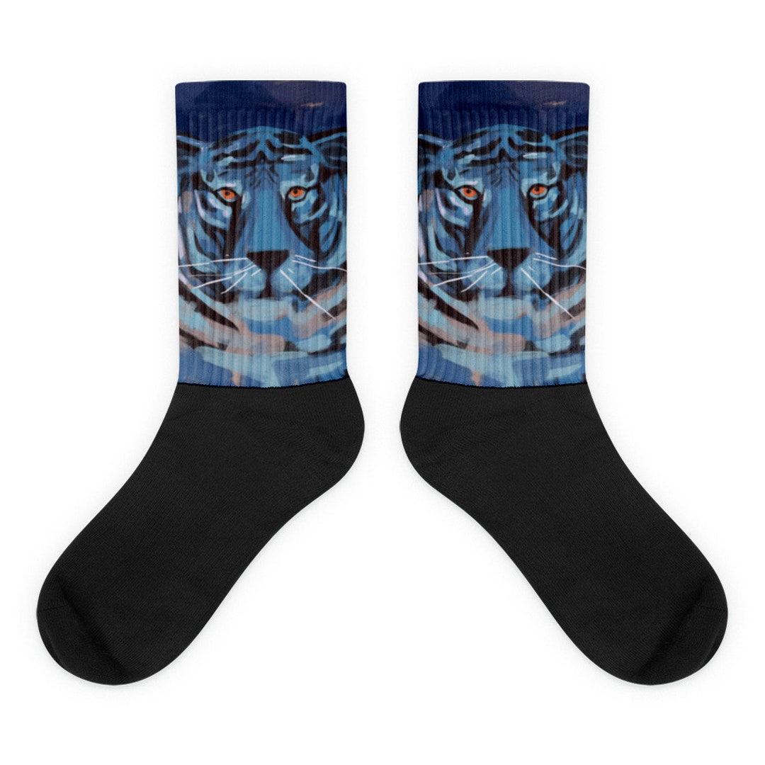 Tiger Socks - Etsy
