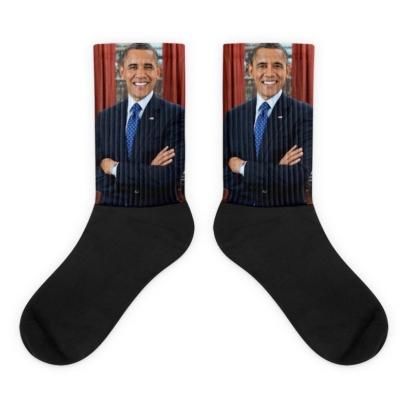 Barack Obama Socks - Etsy