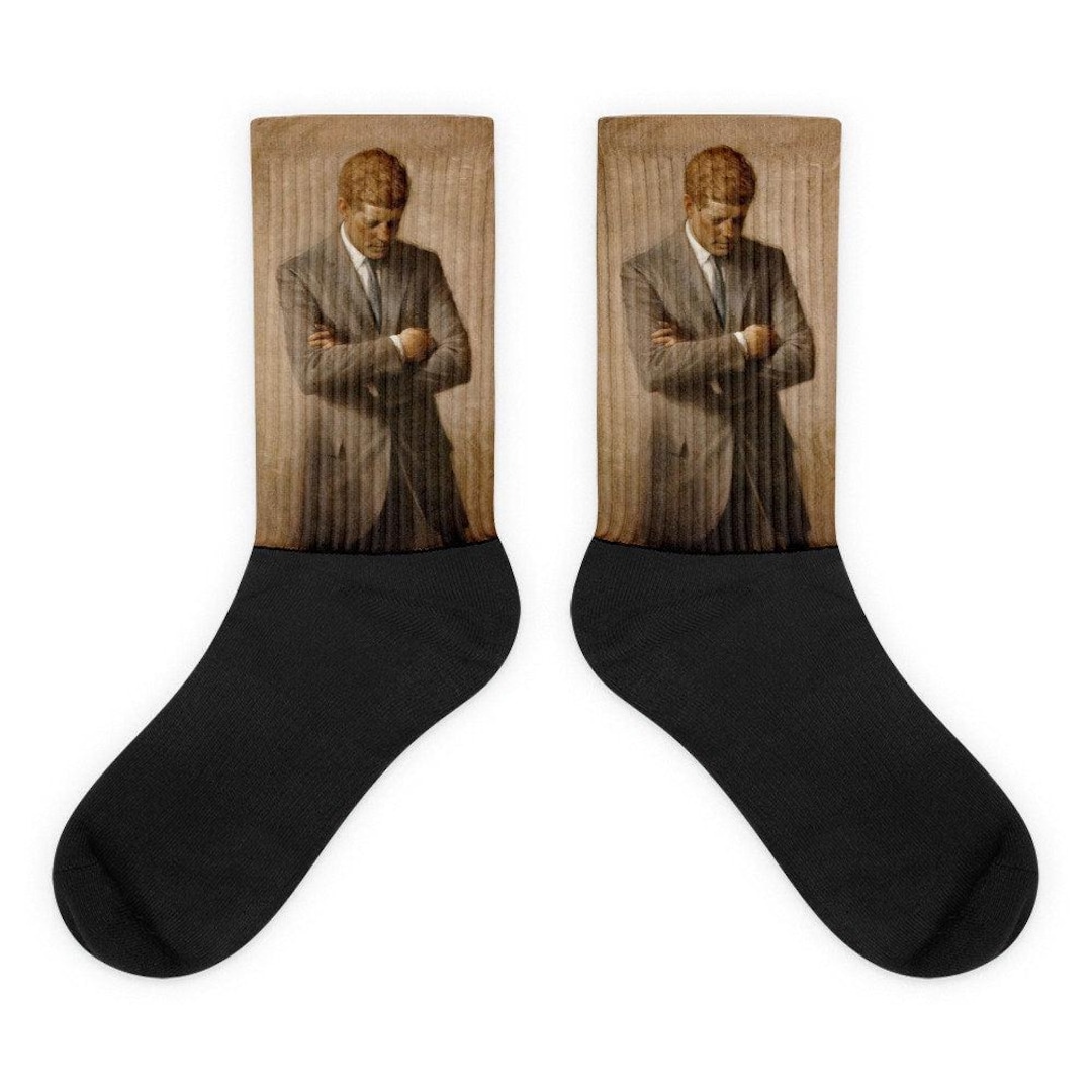 John F. Kennedy Socks - Etsy
