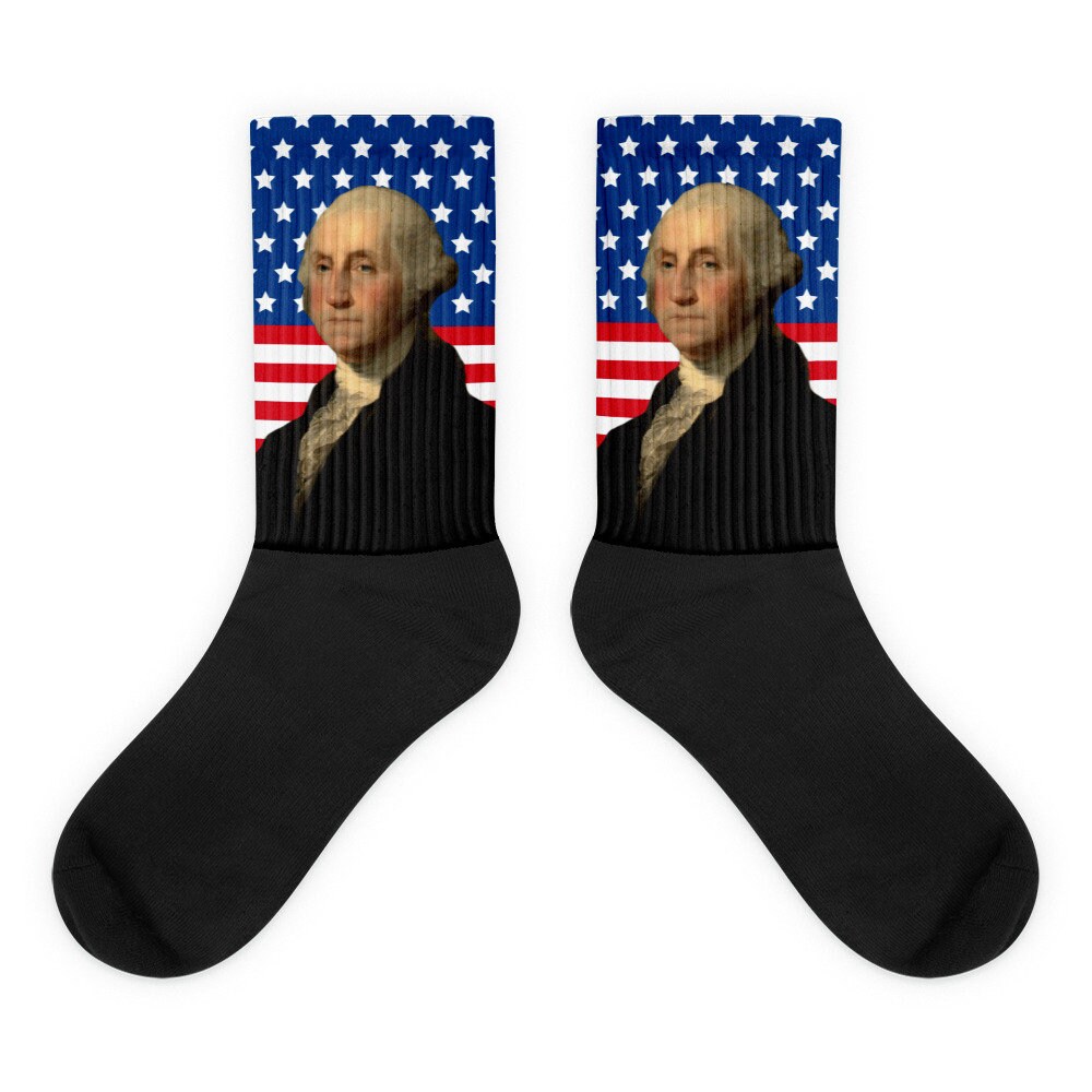 George Washington Socks - Etsy