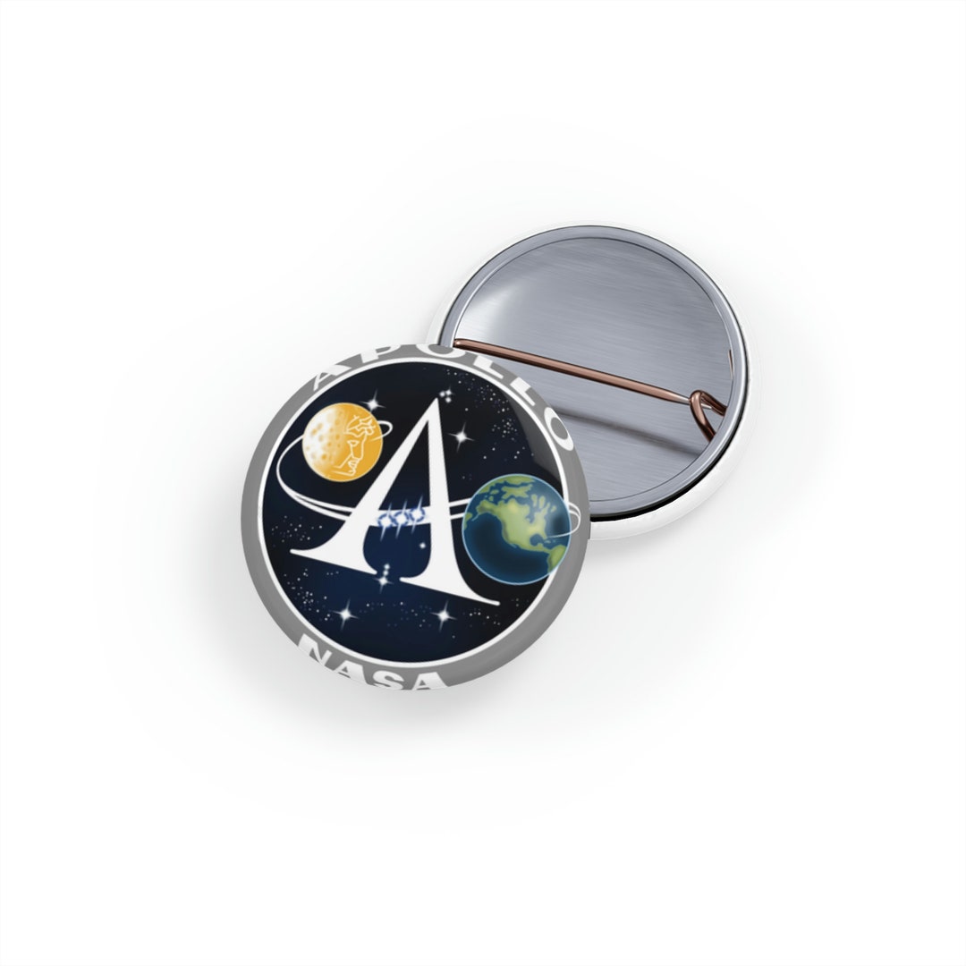 Apollo XI Round Pin - Etsy