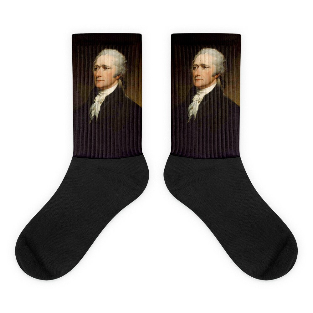 Alexander Hamilton Socks - Etsy