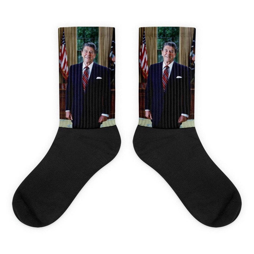 Ronald Reagan Socks - Etsy