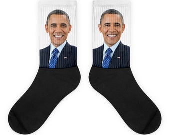 Barack Obama Socks - Etsy