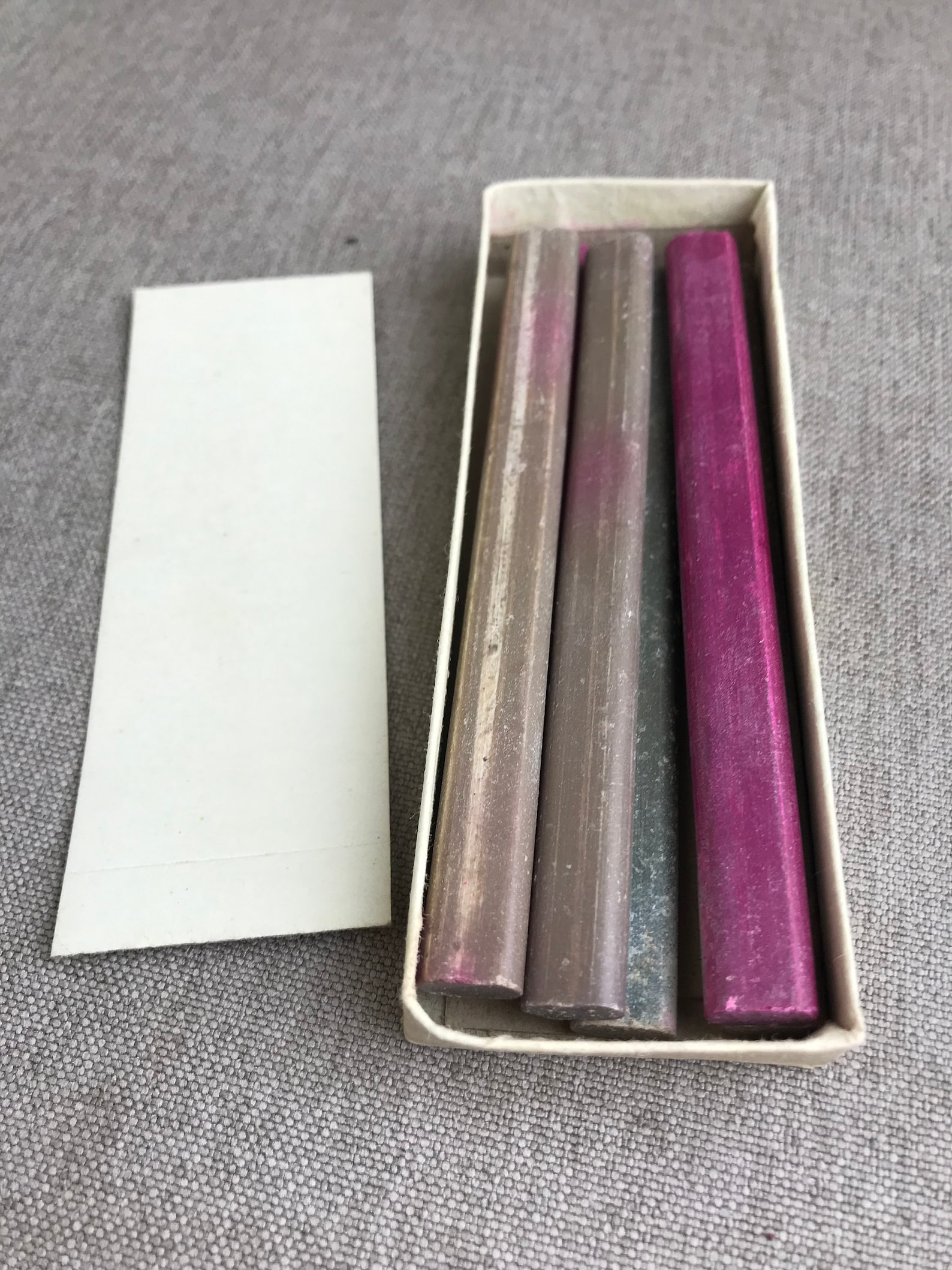 Vintage crayons. Tailor's crayons. Soviet crayons. A set | Etsy