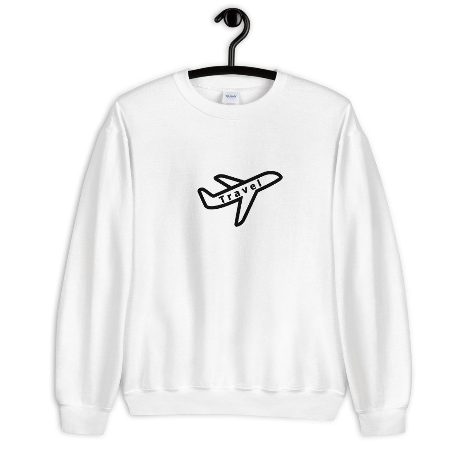 Unisex Sweatshirt - Travel in a Plane - Etsy