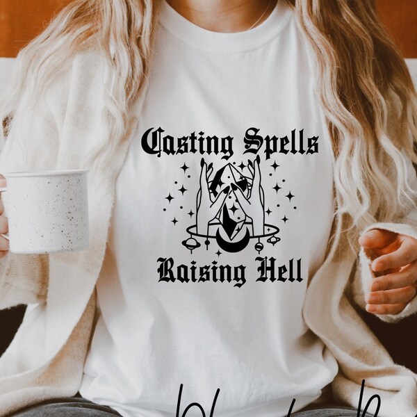 Spell Casting Svg - Etsy