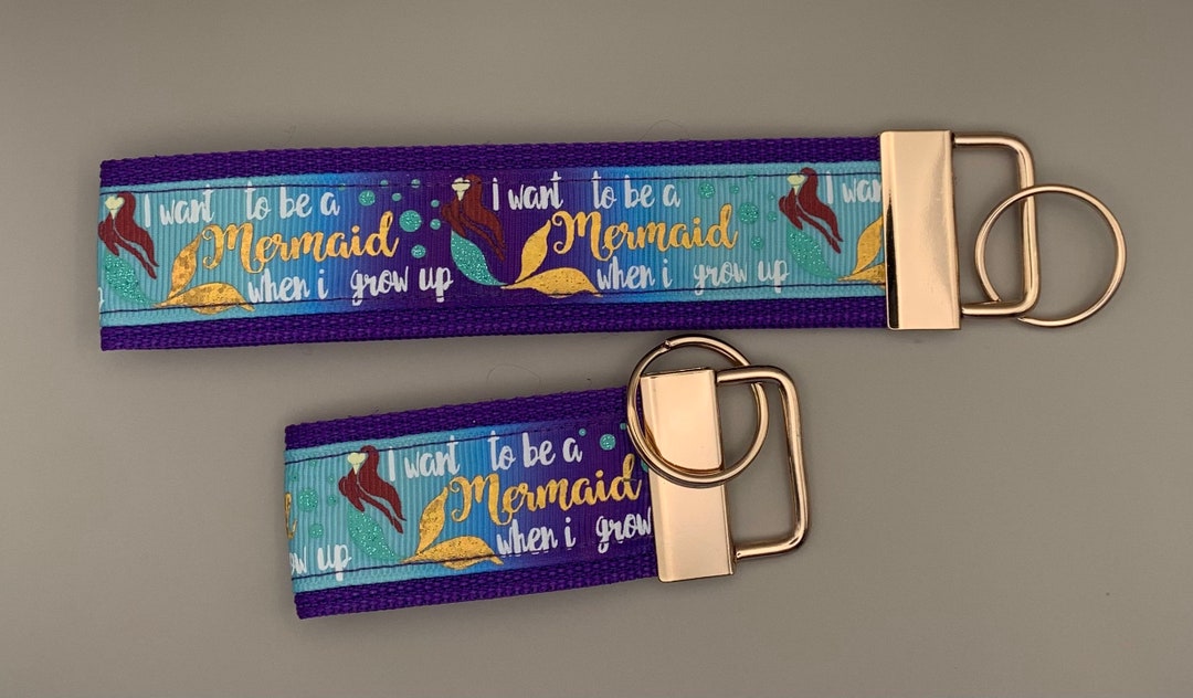 Mermaid When I Grow up Wristlet/key Fob - Etsy