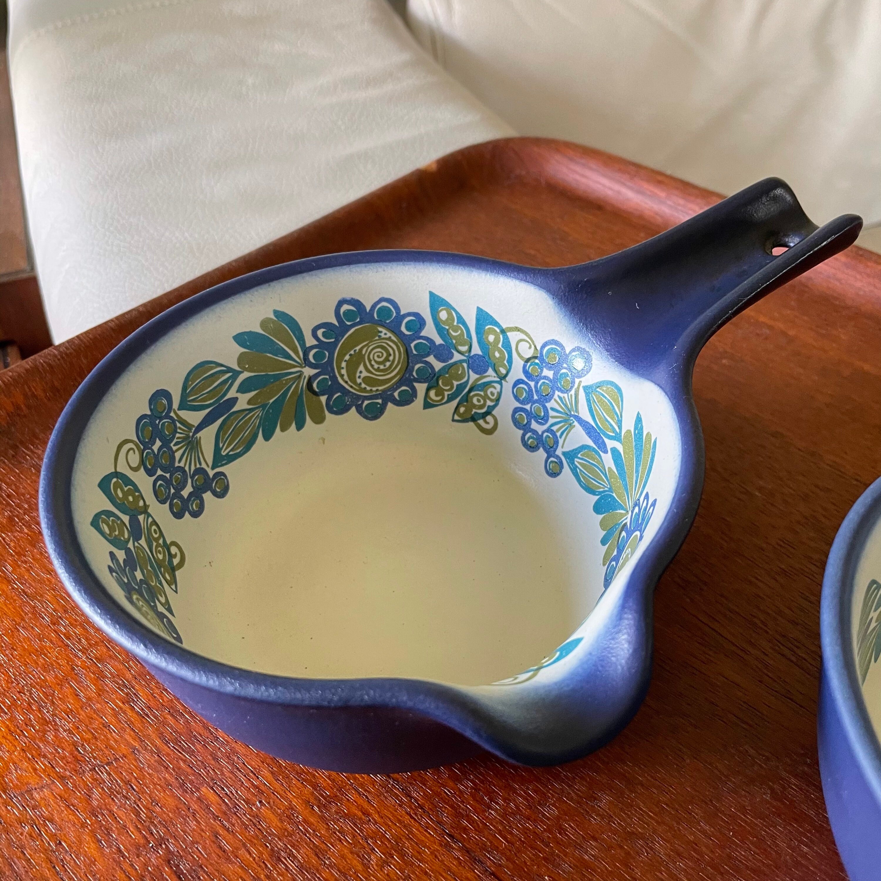 Vintage noruego Figgjo Flameware Pourable Sauce Pan hermoso - Etsy España