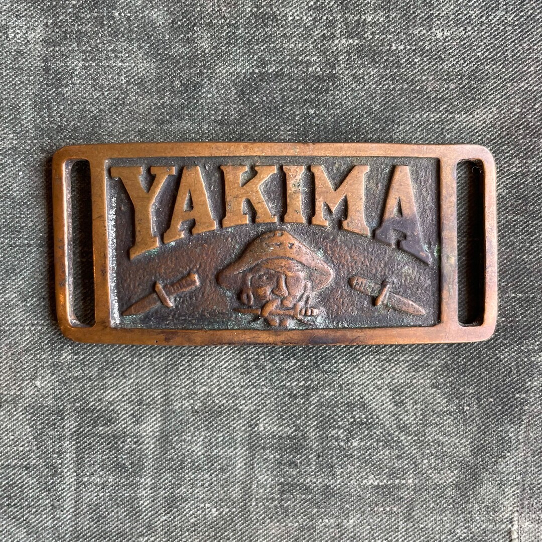 Vintage 1950s YAKIMA Pirate Friction Belt Buckle Mckean - Etsy